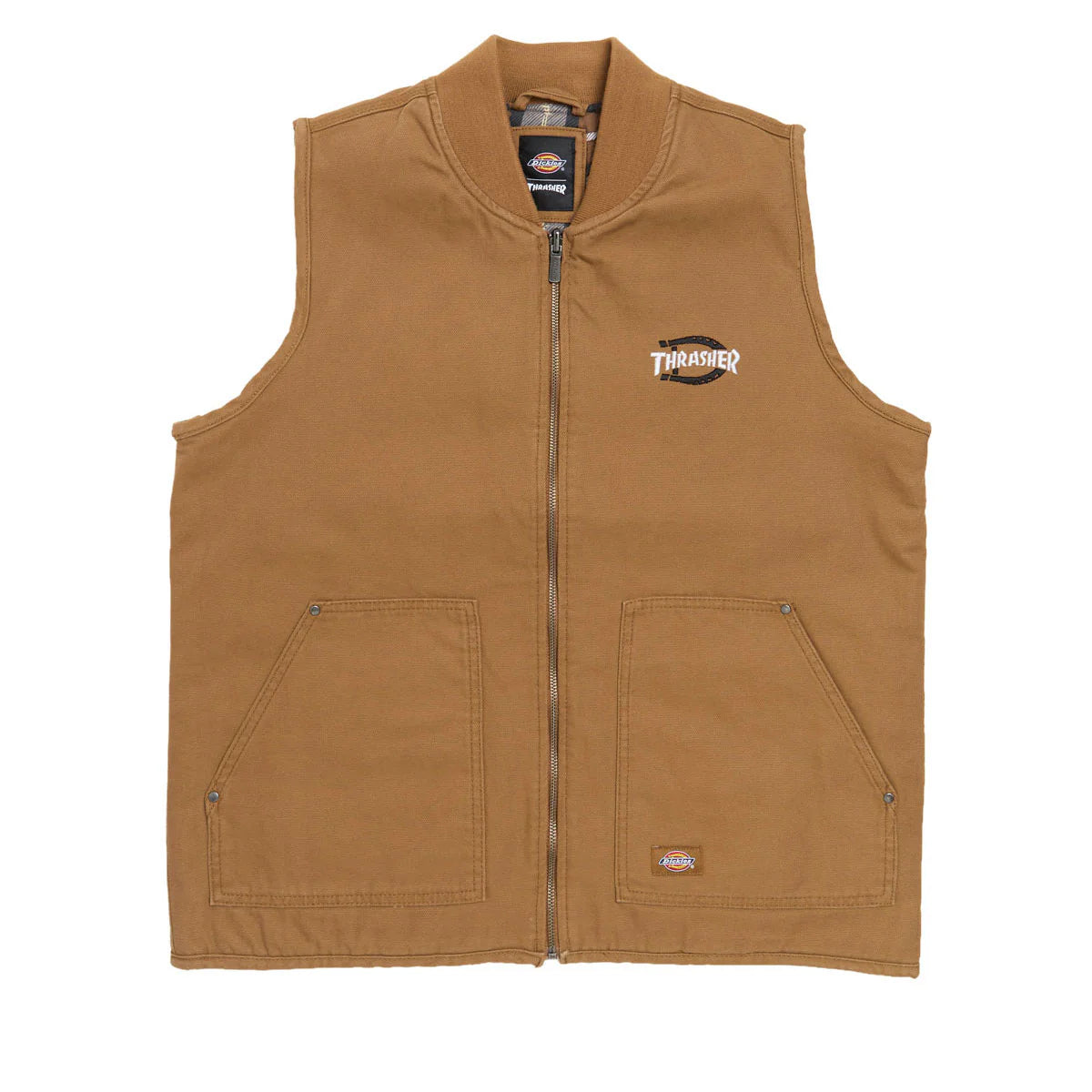 Dickies X Thrasher Collab Vest – Pawnshop Skate Co.